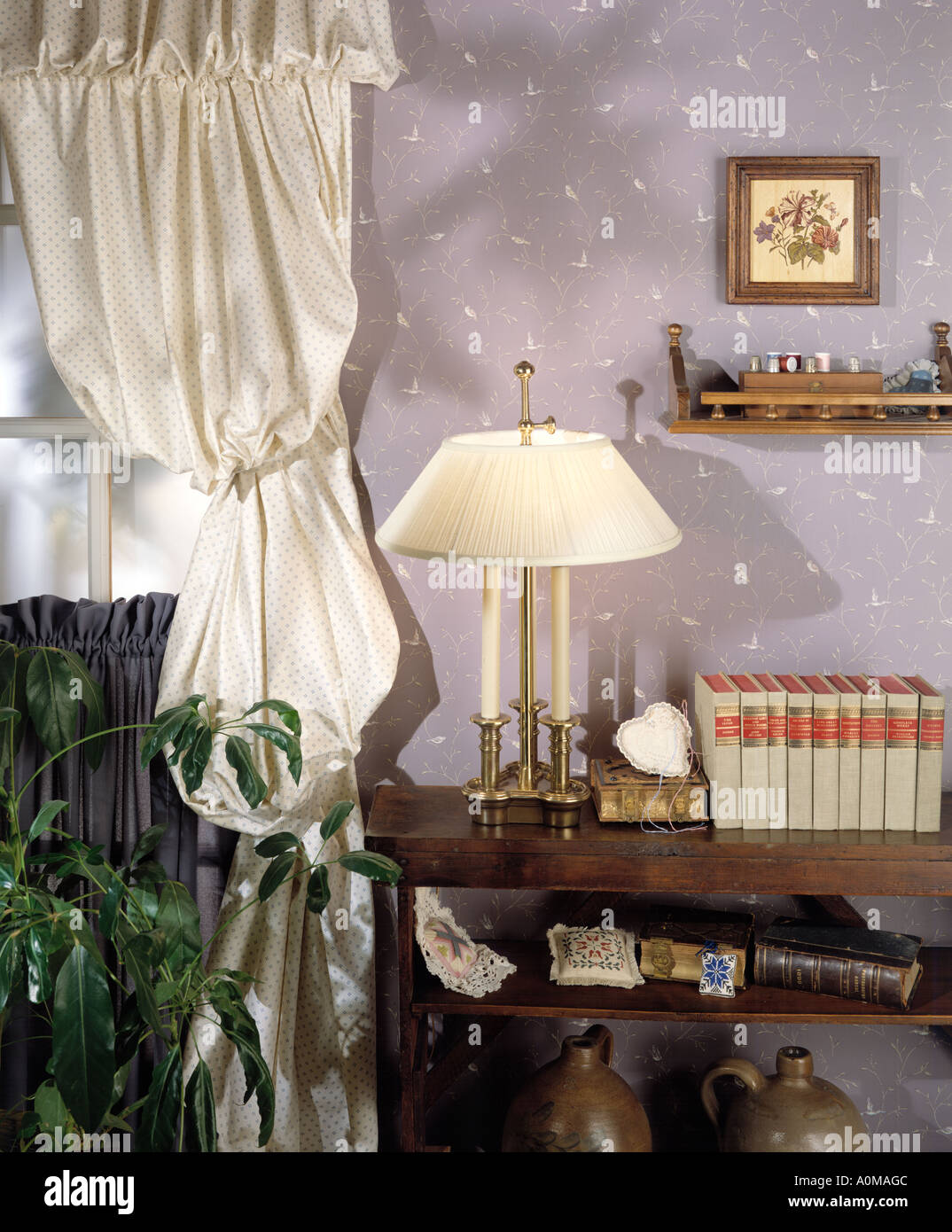 room interior wallpaper Stock Photo - Alamy