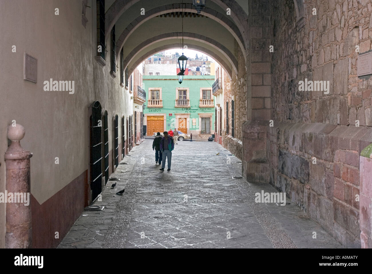 Passage adjacent to Zacatecas Cathedral Stock Photo - Alamy