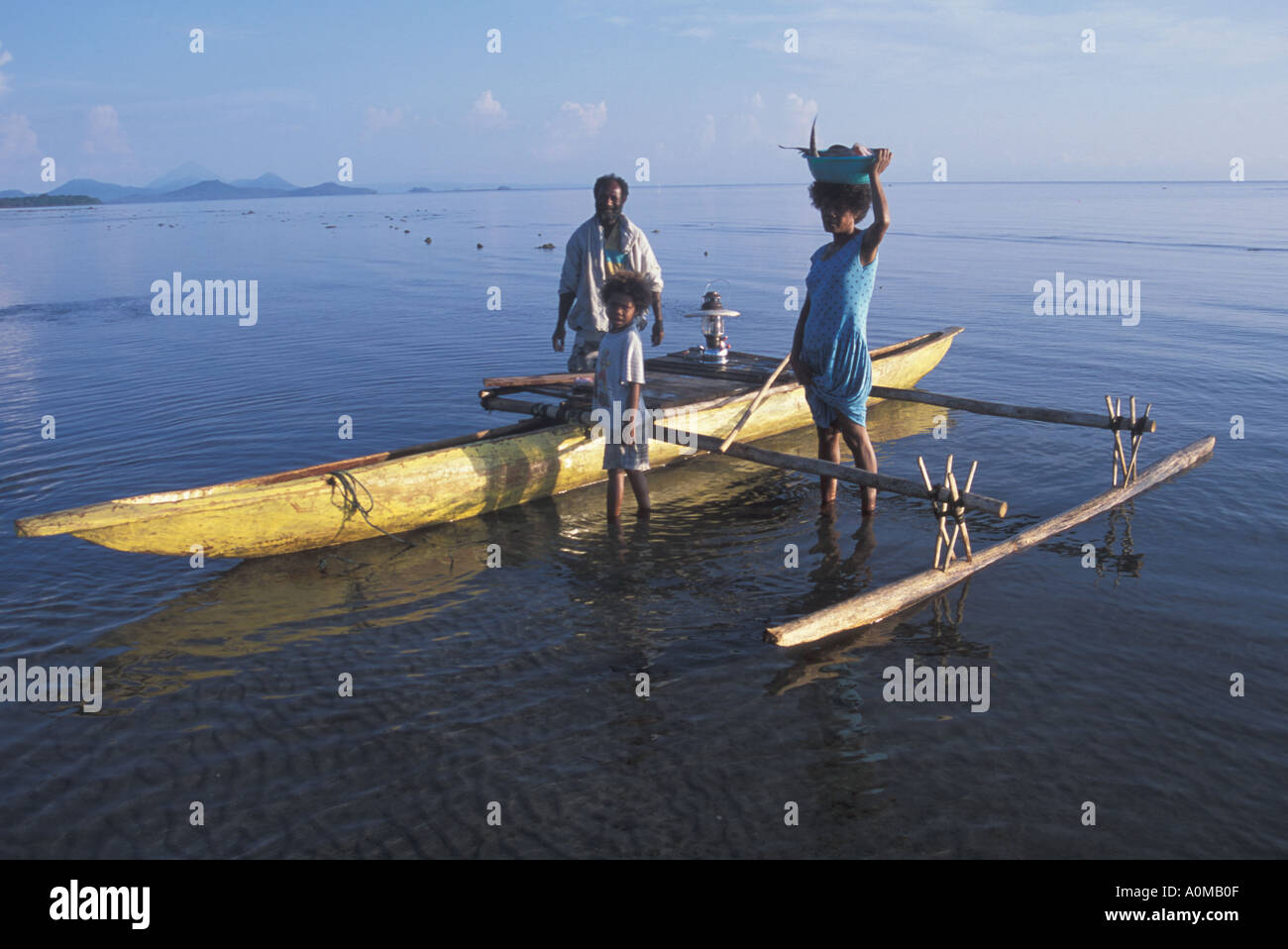 Kimbe bay fisherman hi-res stock photography and images - Alamy