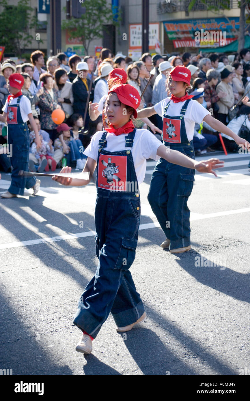 Golden Week Festival Fukuoka Japan Stock Photo - Alamy