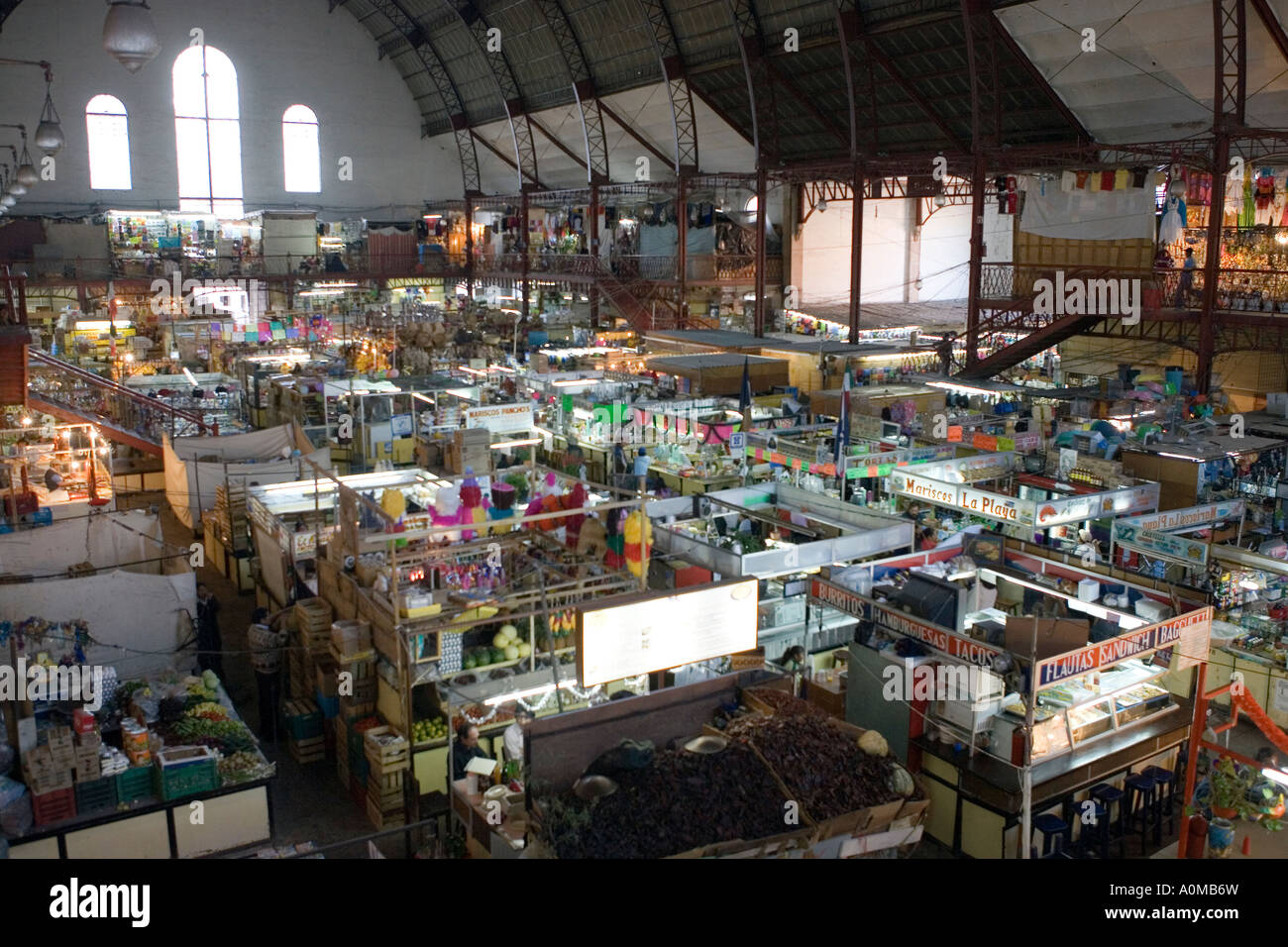 Hidalgo Market Mercado Hidalgo Constructed in 1910 by Gustave Eiffel of ...