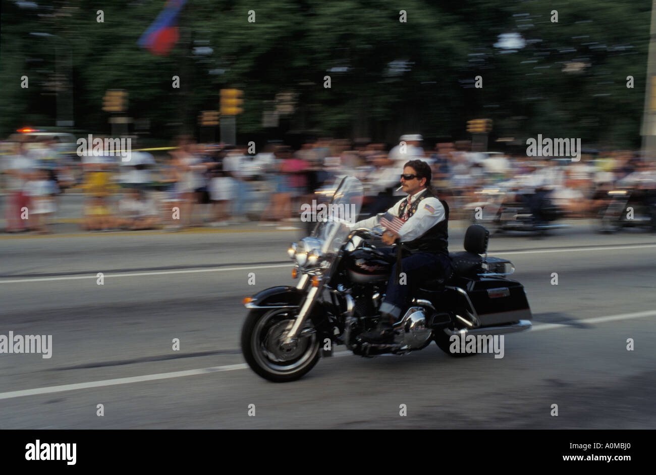 motorcycle movement motion blur parade Stock Photo - Alamy