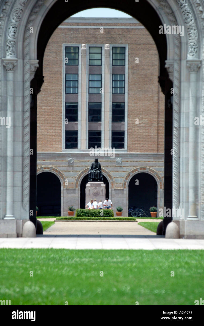 Rice University Houston Texas Stock Photo - Alamy