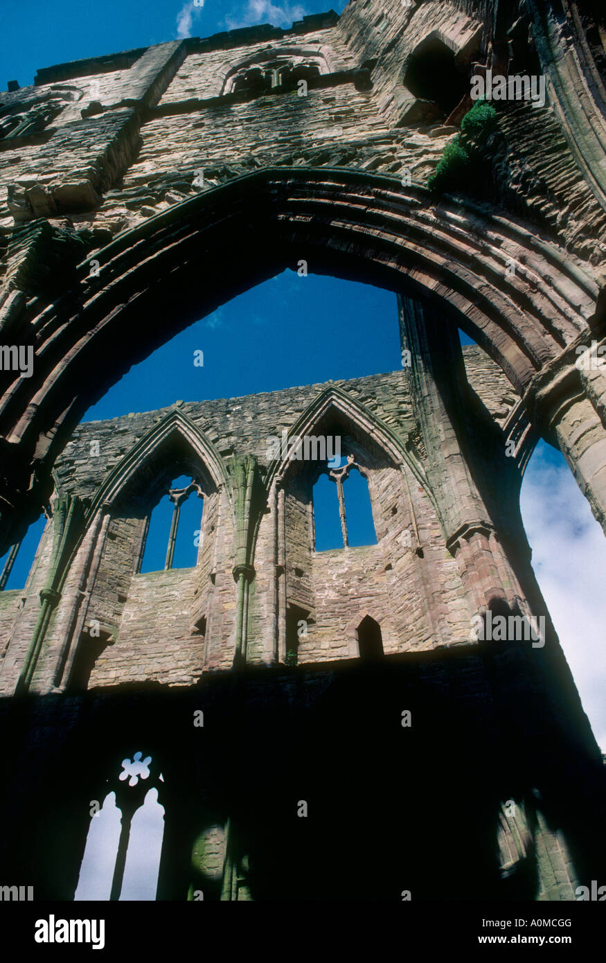Interior of tintern abbey hi-res stock photography and images - Alamy