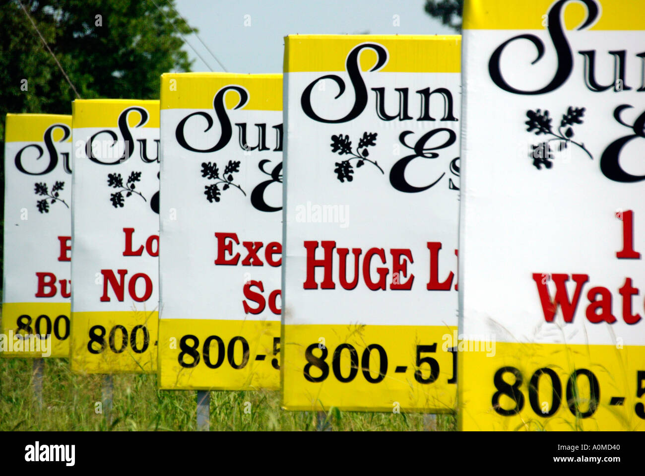 Sign Signs Sales Sign Photo Photos Photographs Stock Photo - Alamy