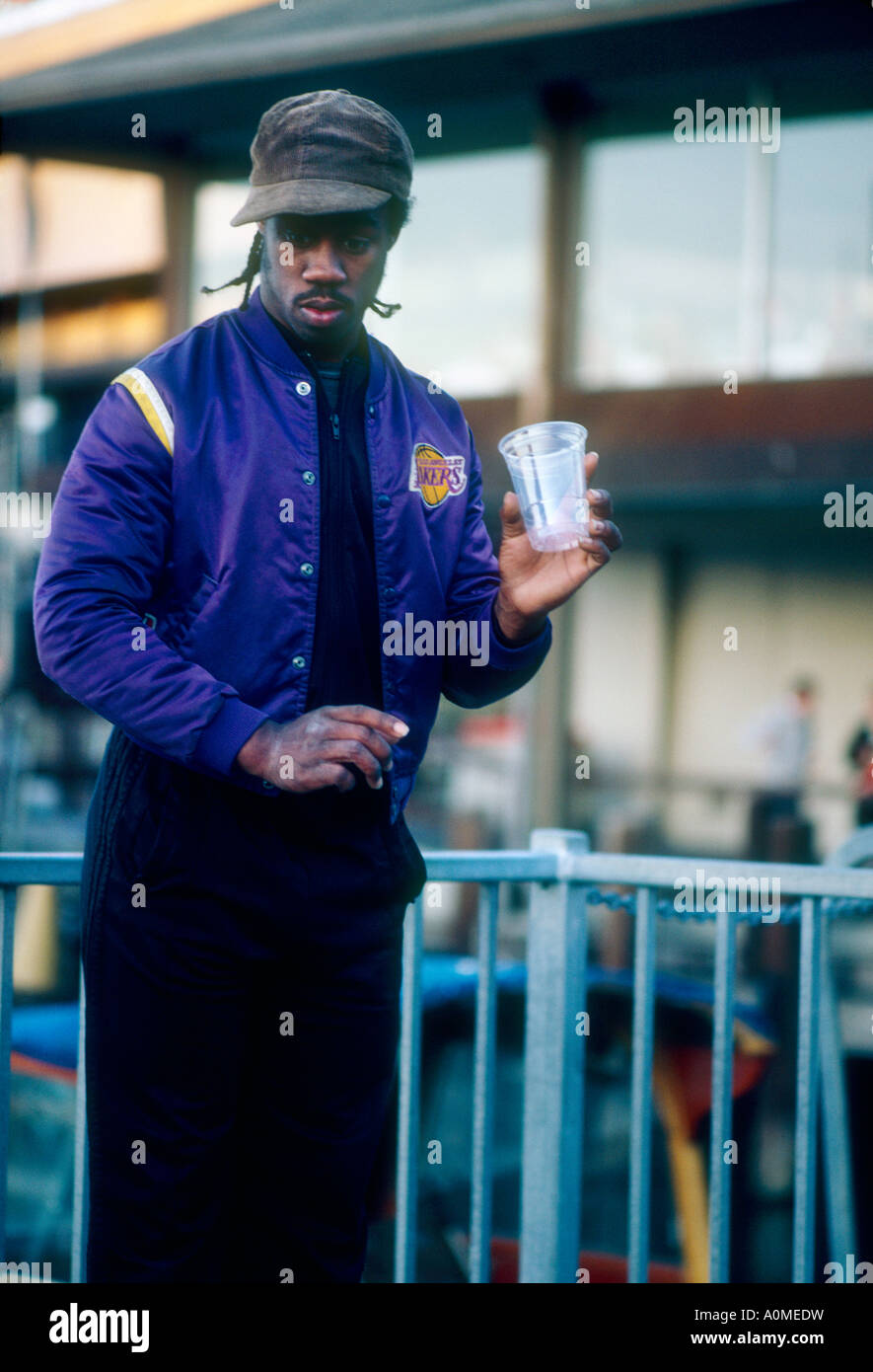 Mime artist busker Fishermans Wharf area of San Francisco, USA Stock ...