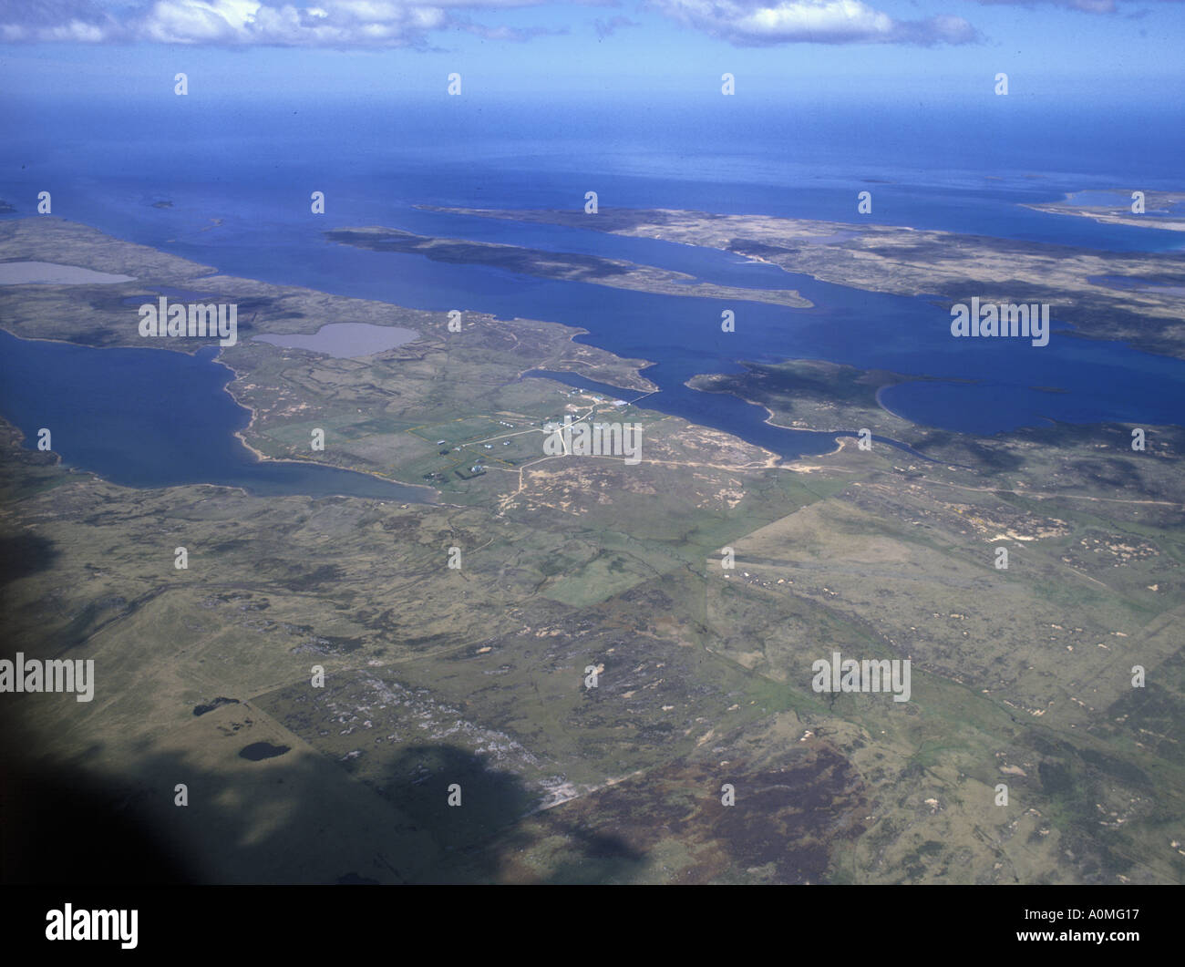 Falkland aerial view hi-res stock photography and images - Alamy