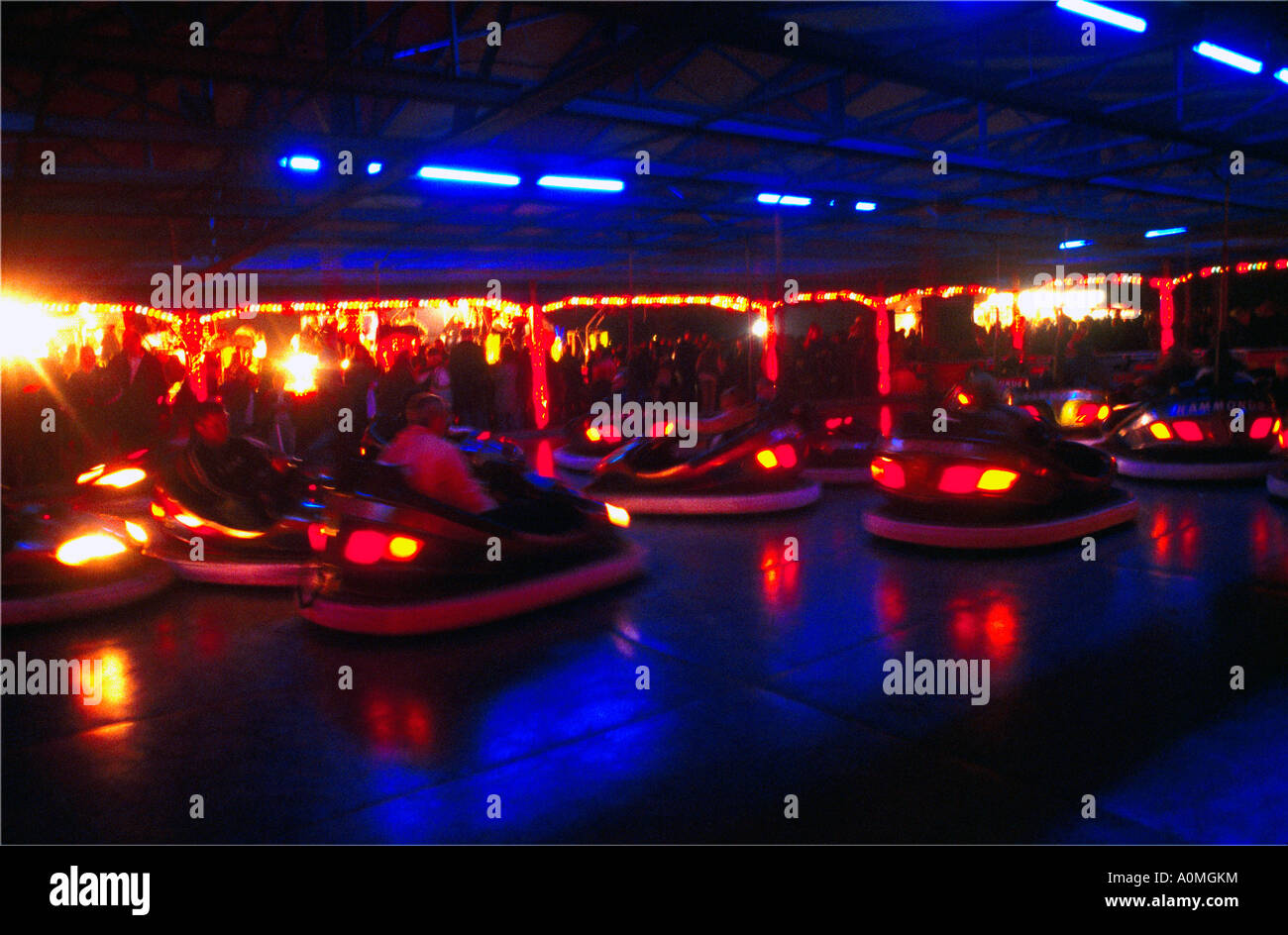 Epsom Surrey England Guy Fawkes Night Fair 5th November Bumper Cars ...