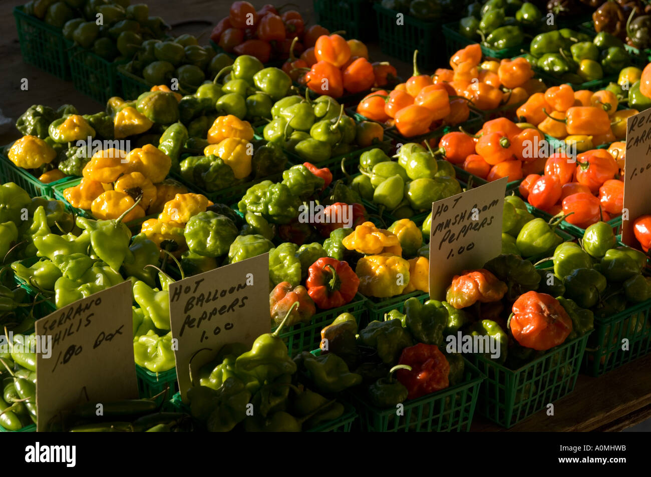 Fresh Colorful Produce Stock Photo - Alamy