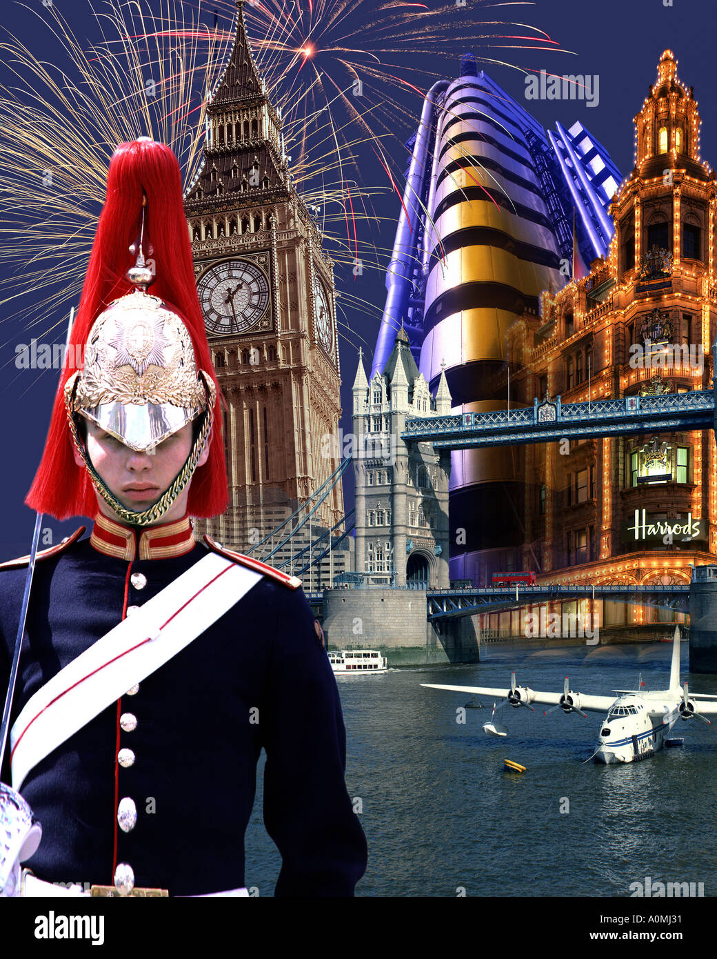 GB - LONDON: Composite View Stock Photo - Alamy