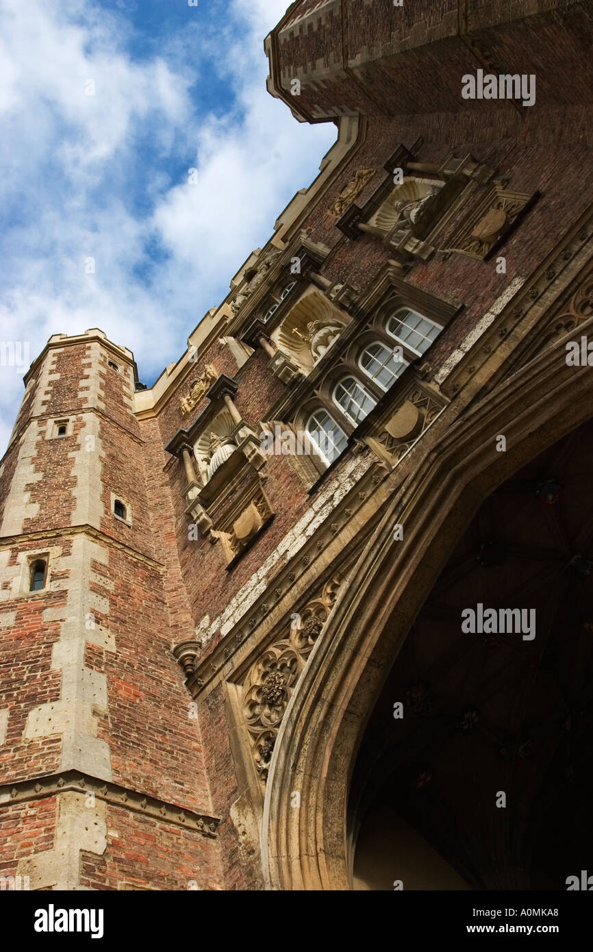 Trinity college gatehouse cambridge england hi-res stock photography ...