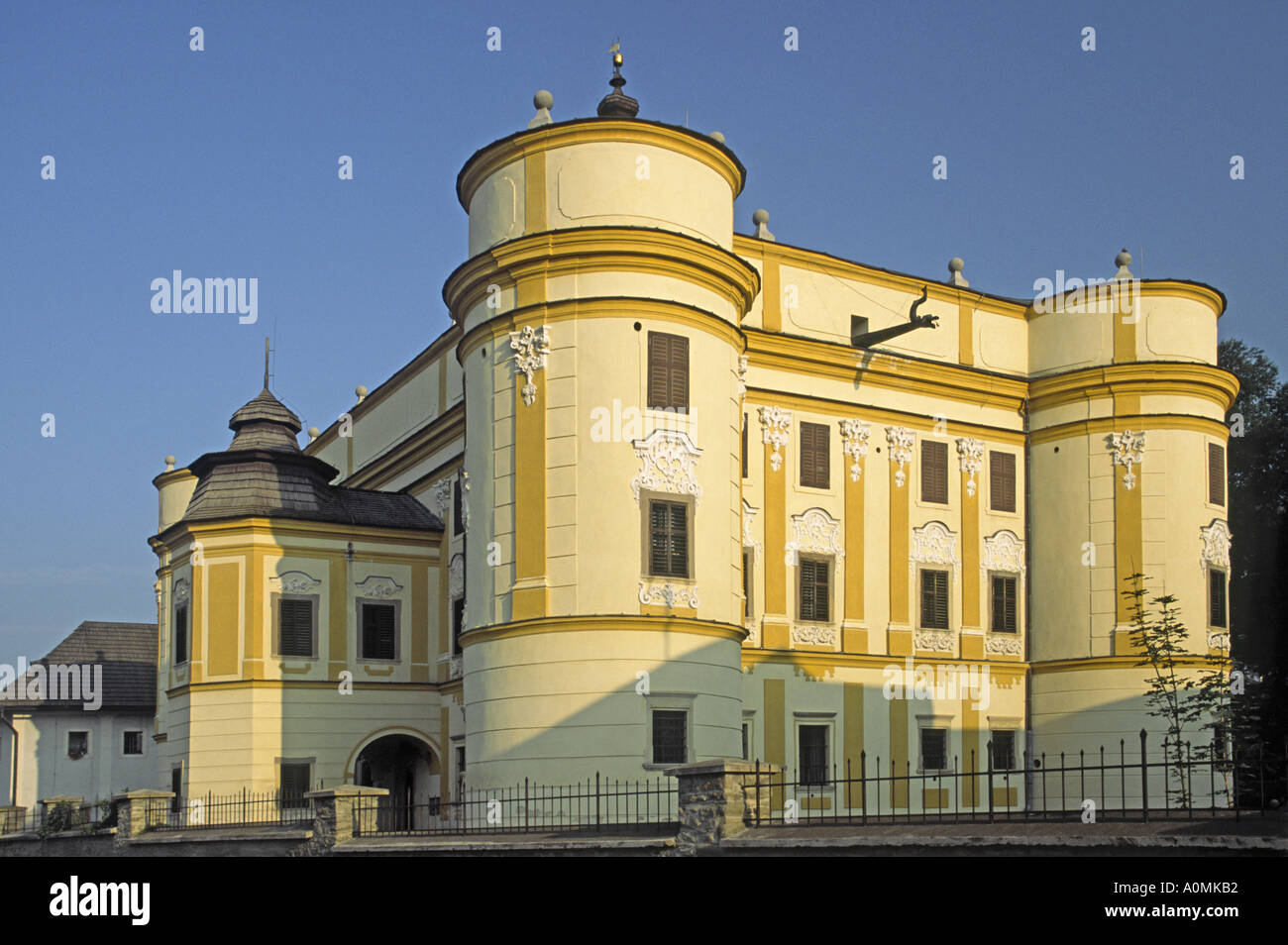 Mariassy Palace at Markusovce, Spis region, Slovakia Stock Photo - Alamy