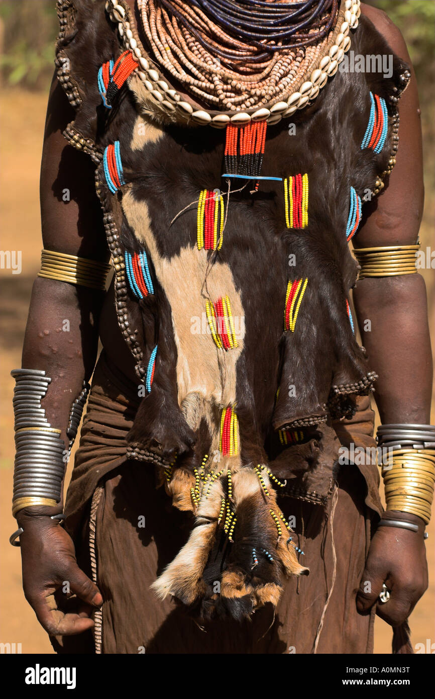 ETHIOPIA Lower Omo valley Mago National Park close up of Womans ...