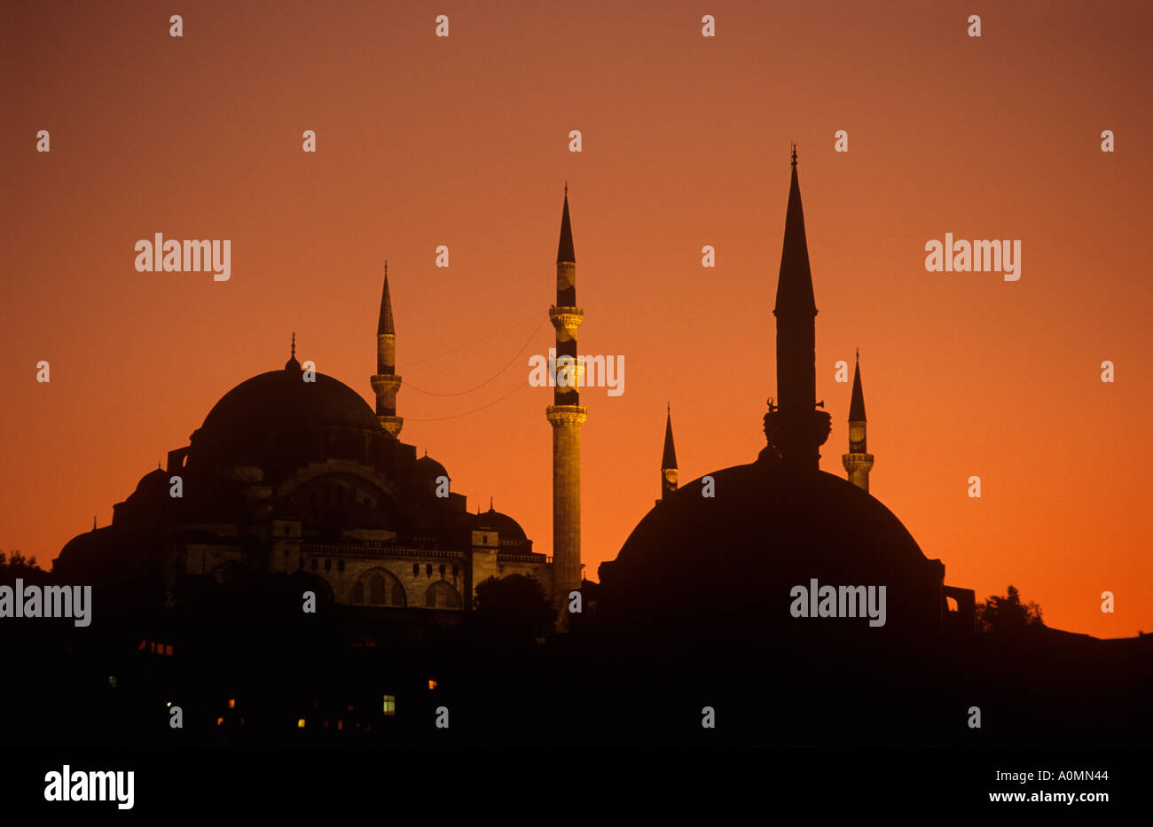 Suleyman Mosque Istanbul Turkey Stock Photo - Alamy