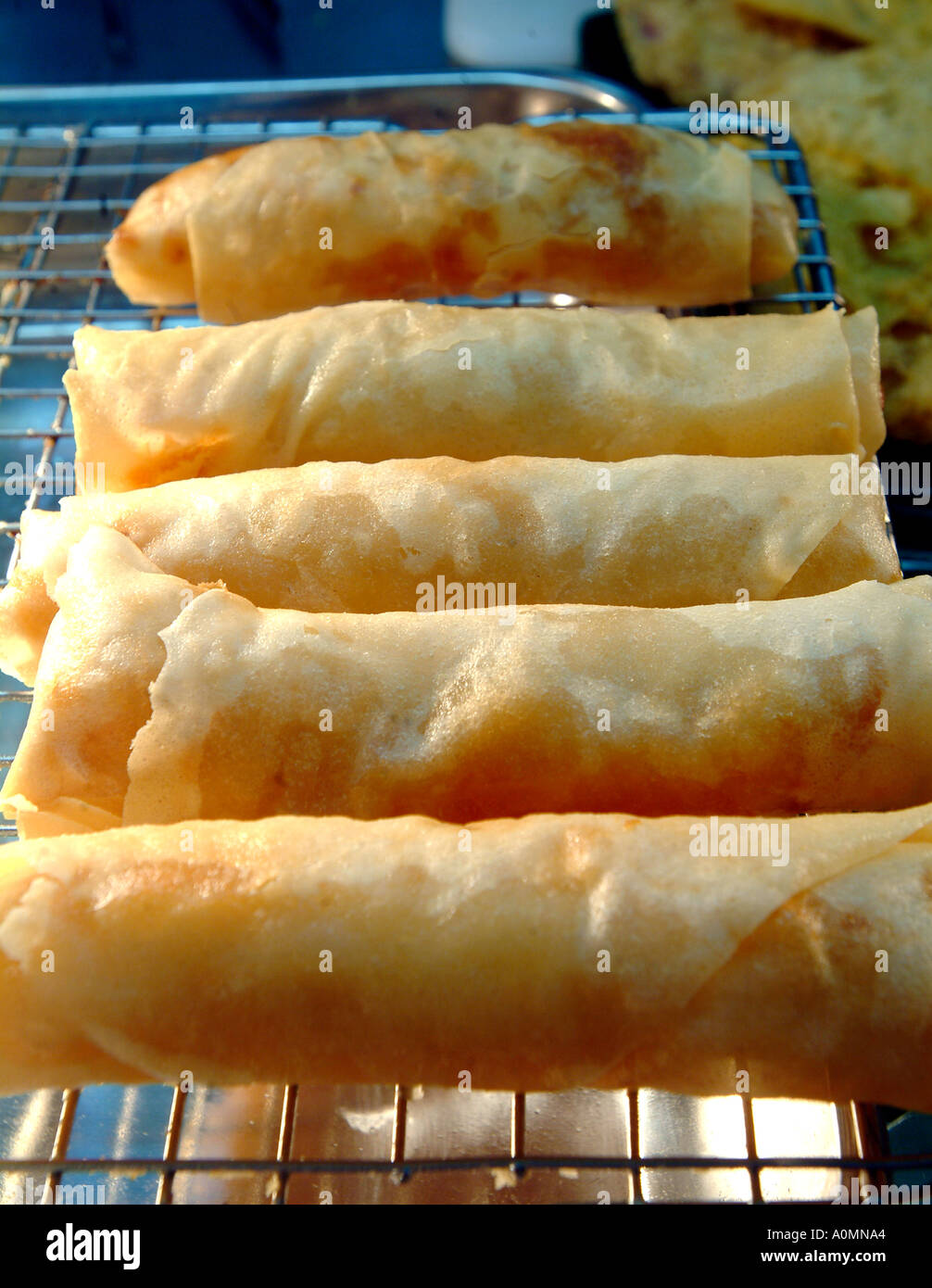 spring rolls, photo by Bruce Miller 11 2004 Stock Photo - Alamy