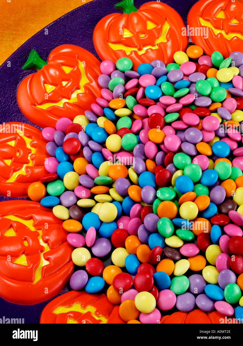 HALLOWEEN PARTY WITH SWEETS CANDY Stock Photo - Alamy