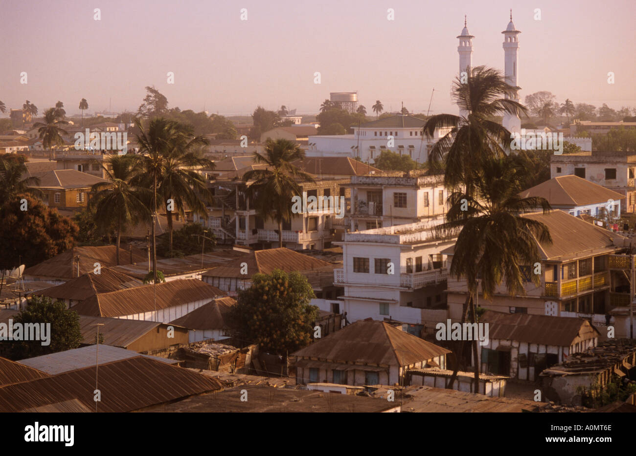 Banjul City View The Gambia Stock Photo - Alamy