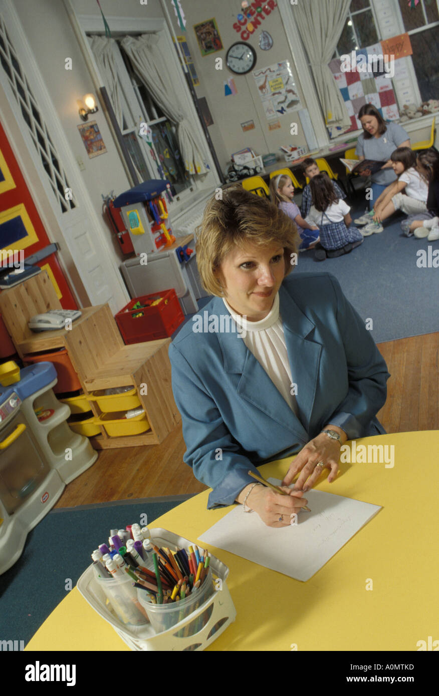 teacher administrator administrative Stock Photo - Alamy