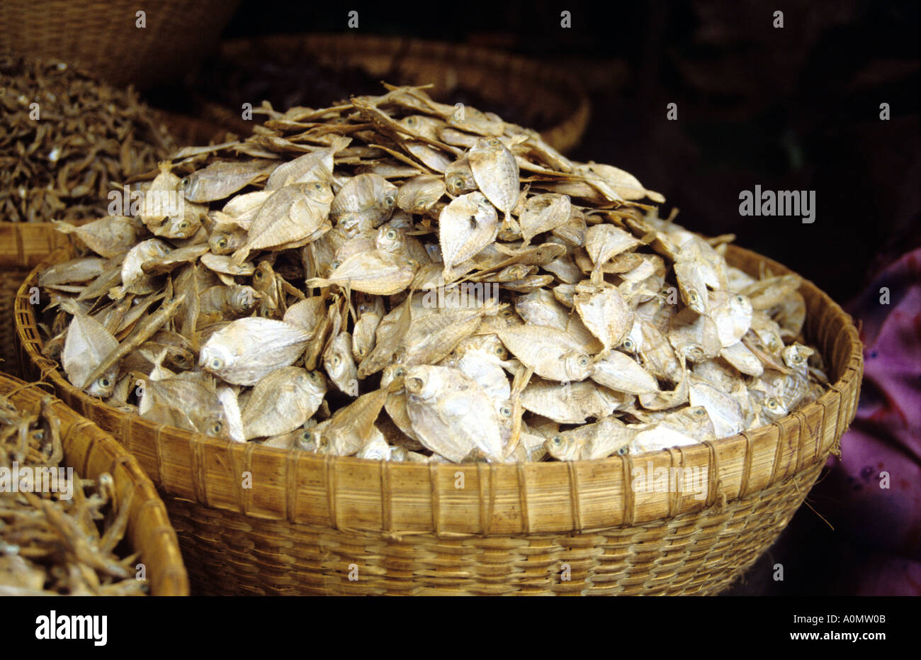 dried fish market Jakarta Indonesia Stock Photo - Alamy