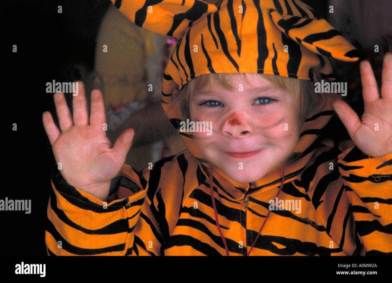 Tiger girl hi-res stock photography and images - Alamy