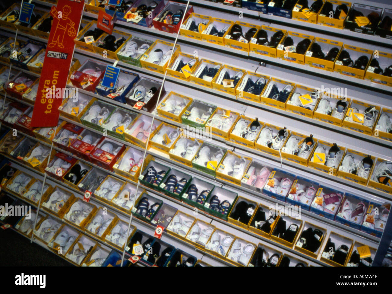 Footware size matters Stock Photo - Alamy