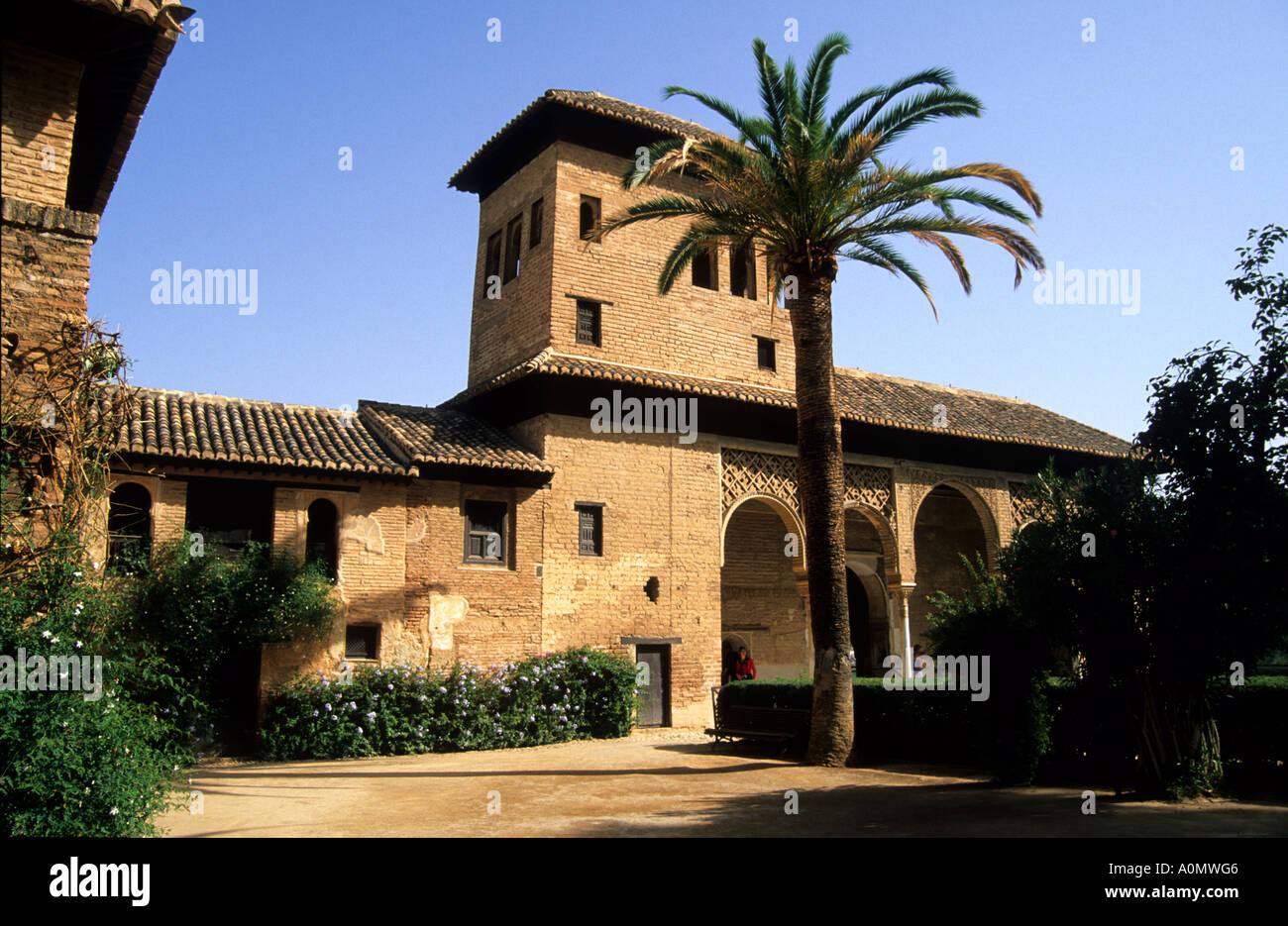 Palacio del Partal, Alhambra, Spain Stock Photo - Alamy
