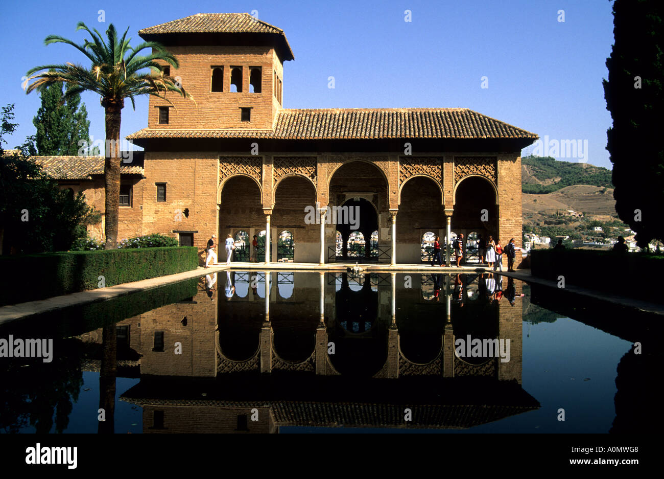 Palacio del partal alhambra spain hi-res stock photography and images ...