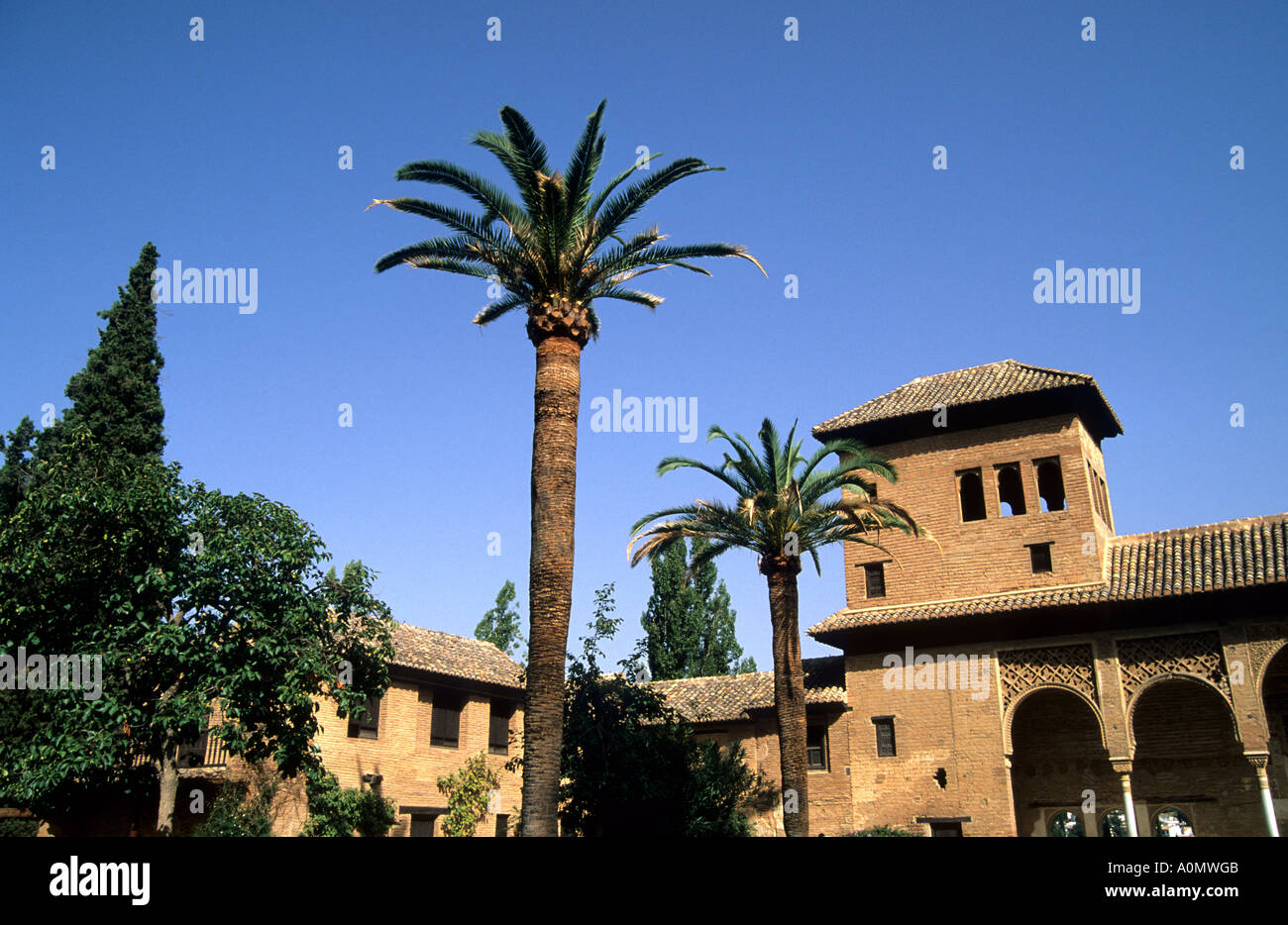 Palacio del Partal, Alhambra, Spain Stock Photo - Alamy