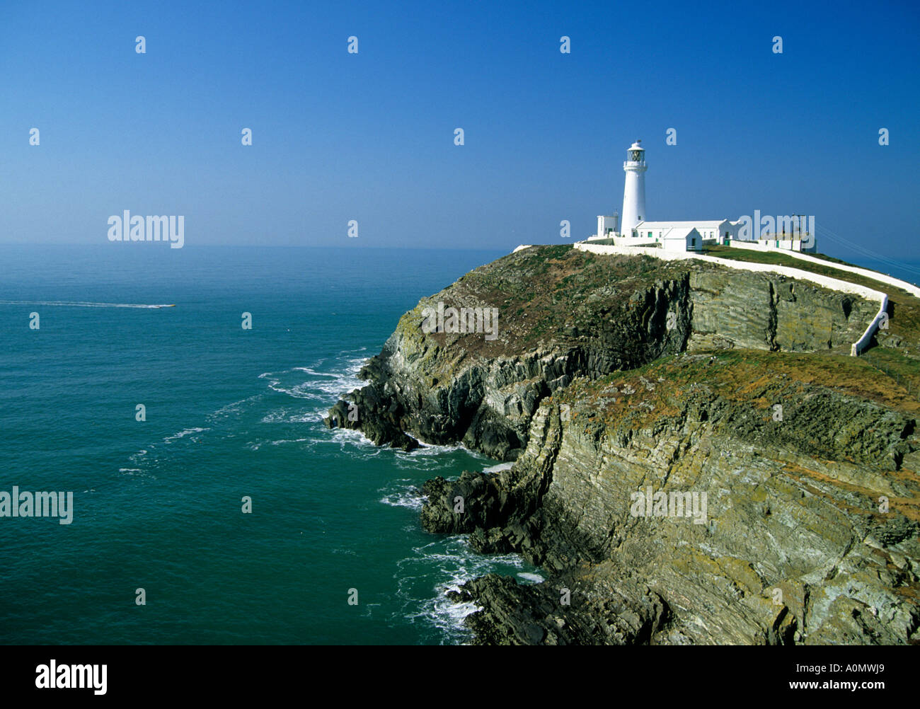 South Stack Lighthouse, Anglesey, Wales Stock Photo - Alamy
