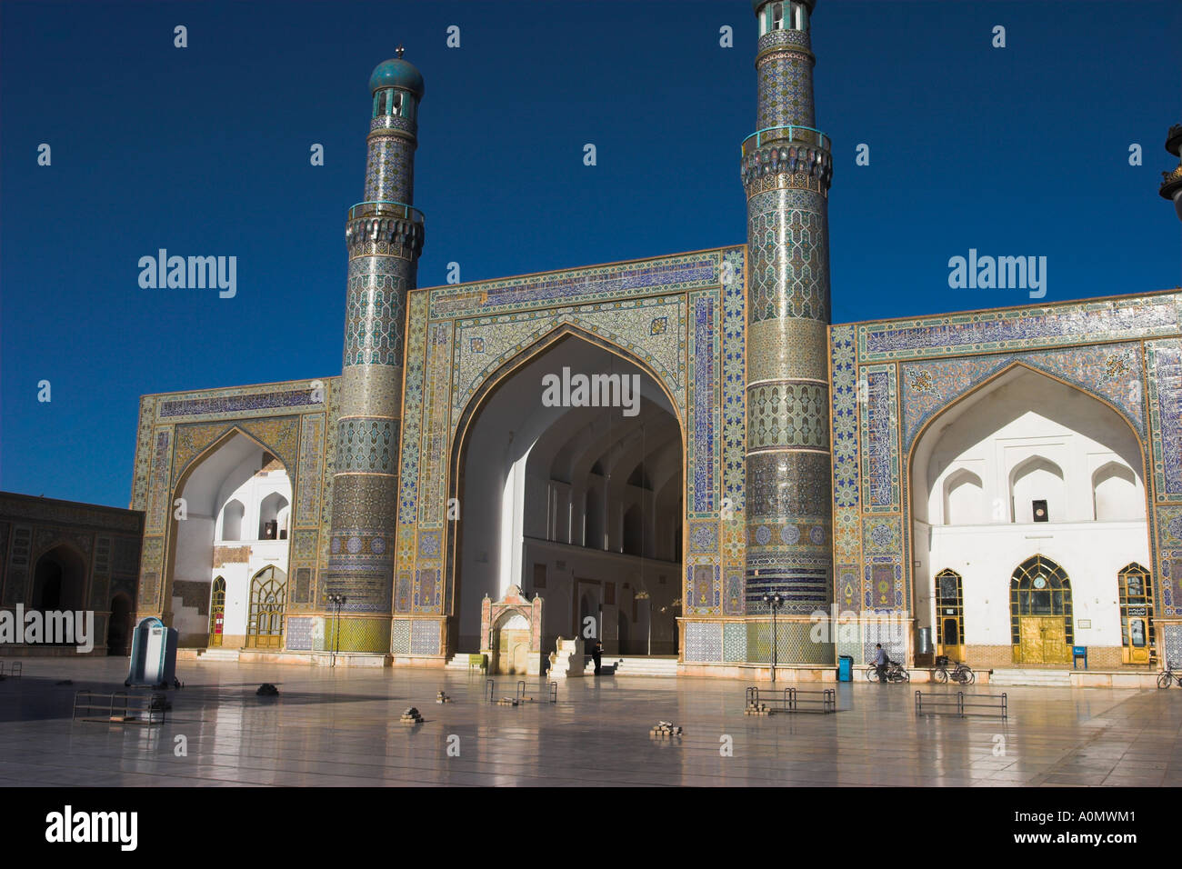 AFGHANISTAN Herat Courtyard of Friday Mosque or Masjet eJam Stock Photo ...