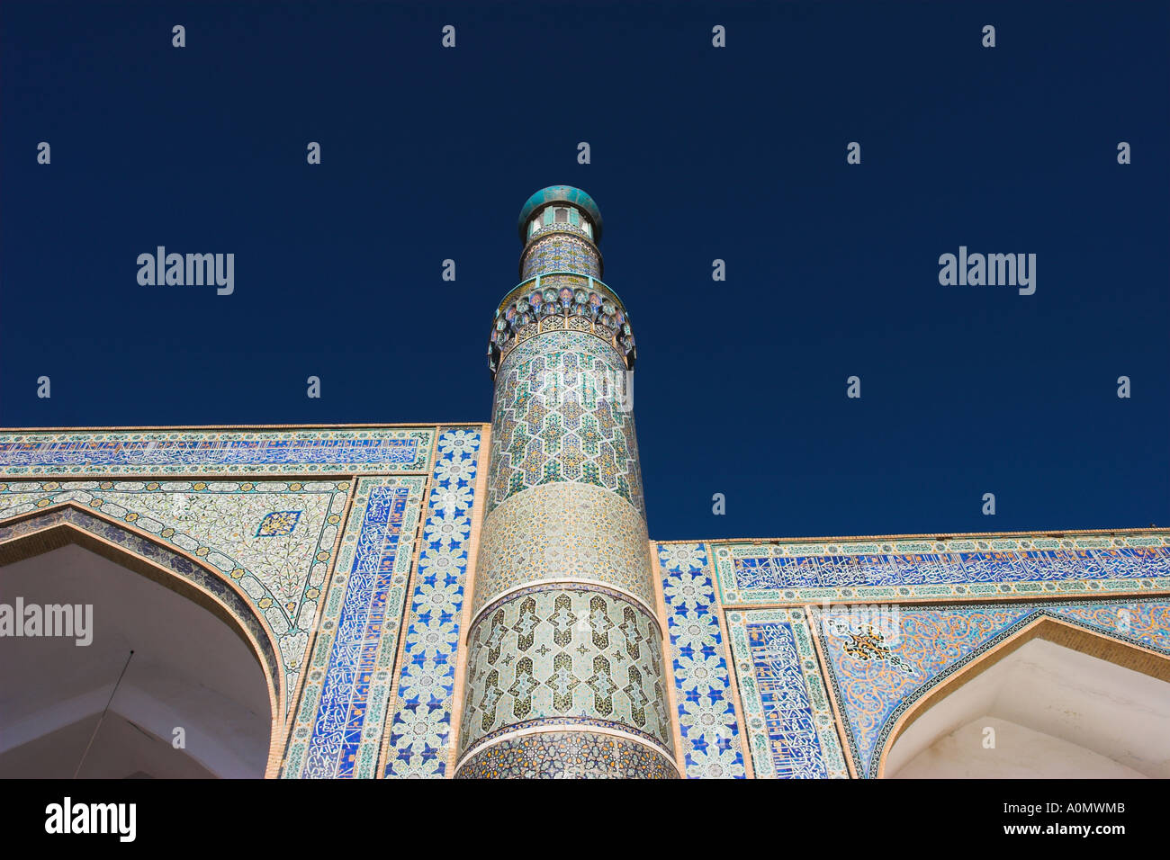 AFGHANISTAN Herat Minaret of Friday Mosque or Masjet eJam Stock Photo ...
