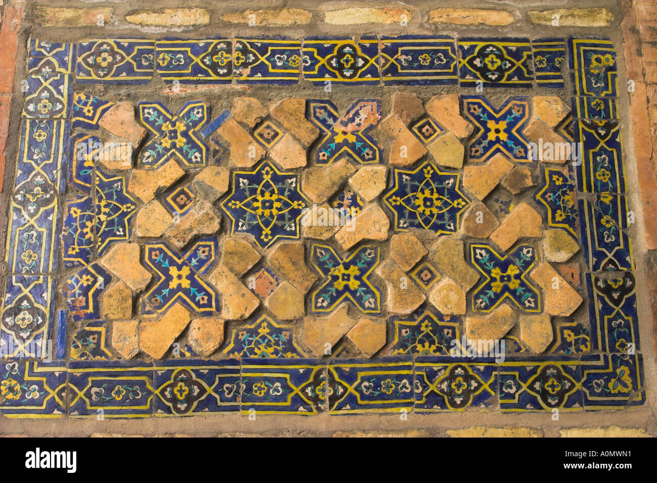 Afghanistan herat mosque tile hi-res stock photography and images - Alamy