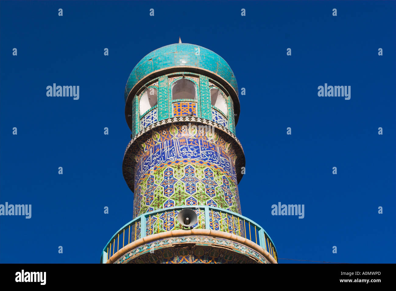 AFGHANISTAN Herat Minaret of Friday Mosque or Masjet eJam Stock Photo ...