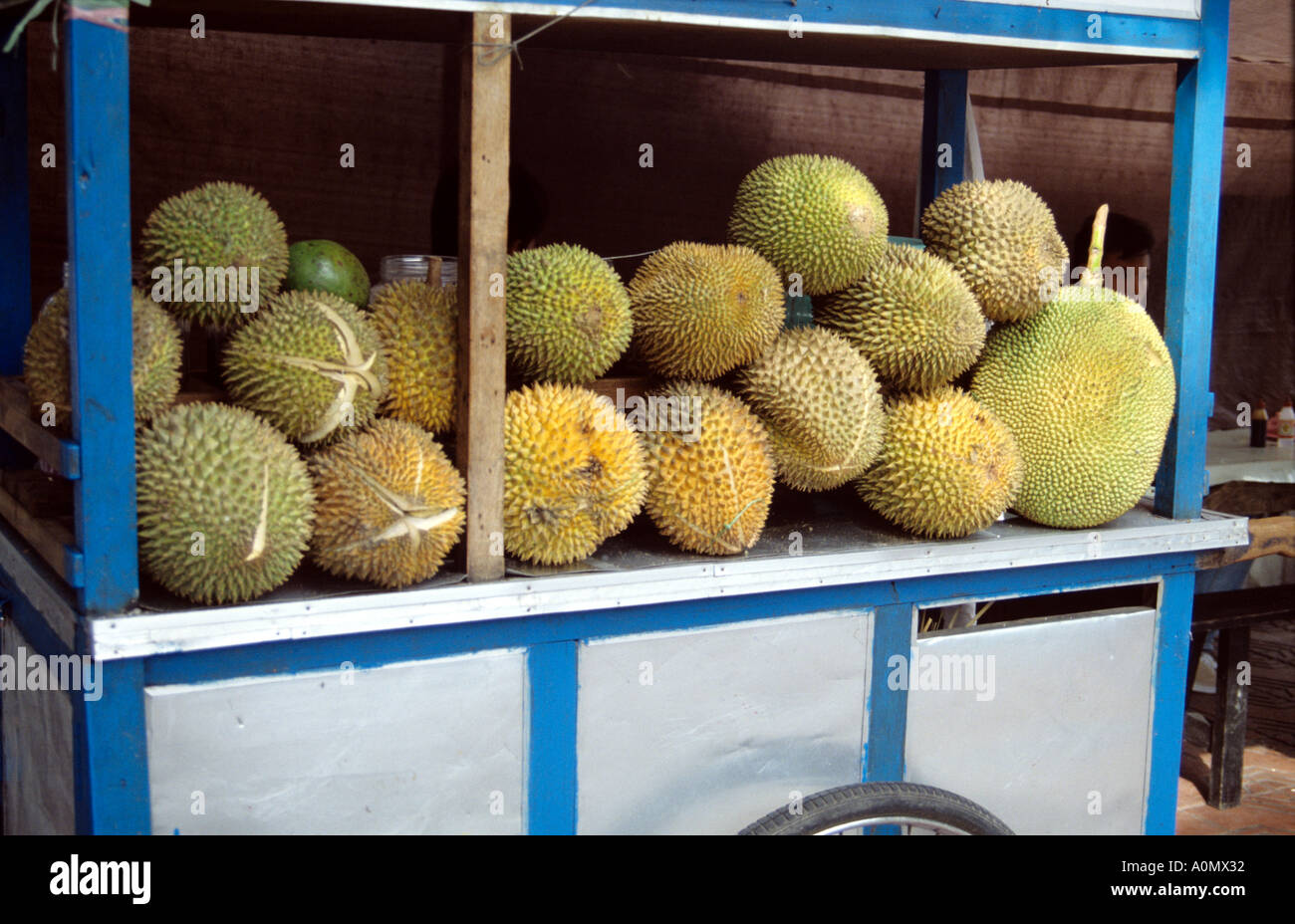 Durian fruits Indonesia Stock Photo - Alamy
