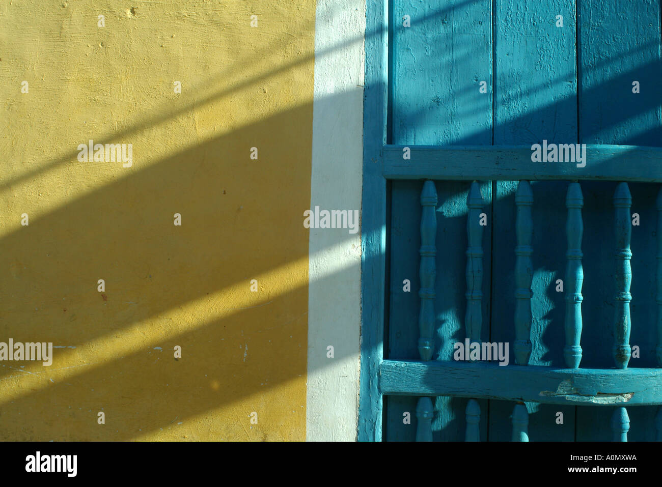 traditional cuban window of a building, Trinidad, Cuba Stock Photo - Alamy