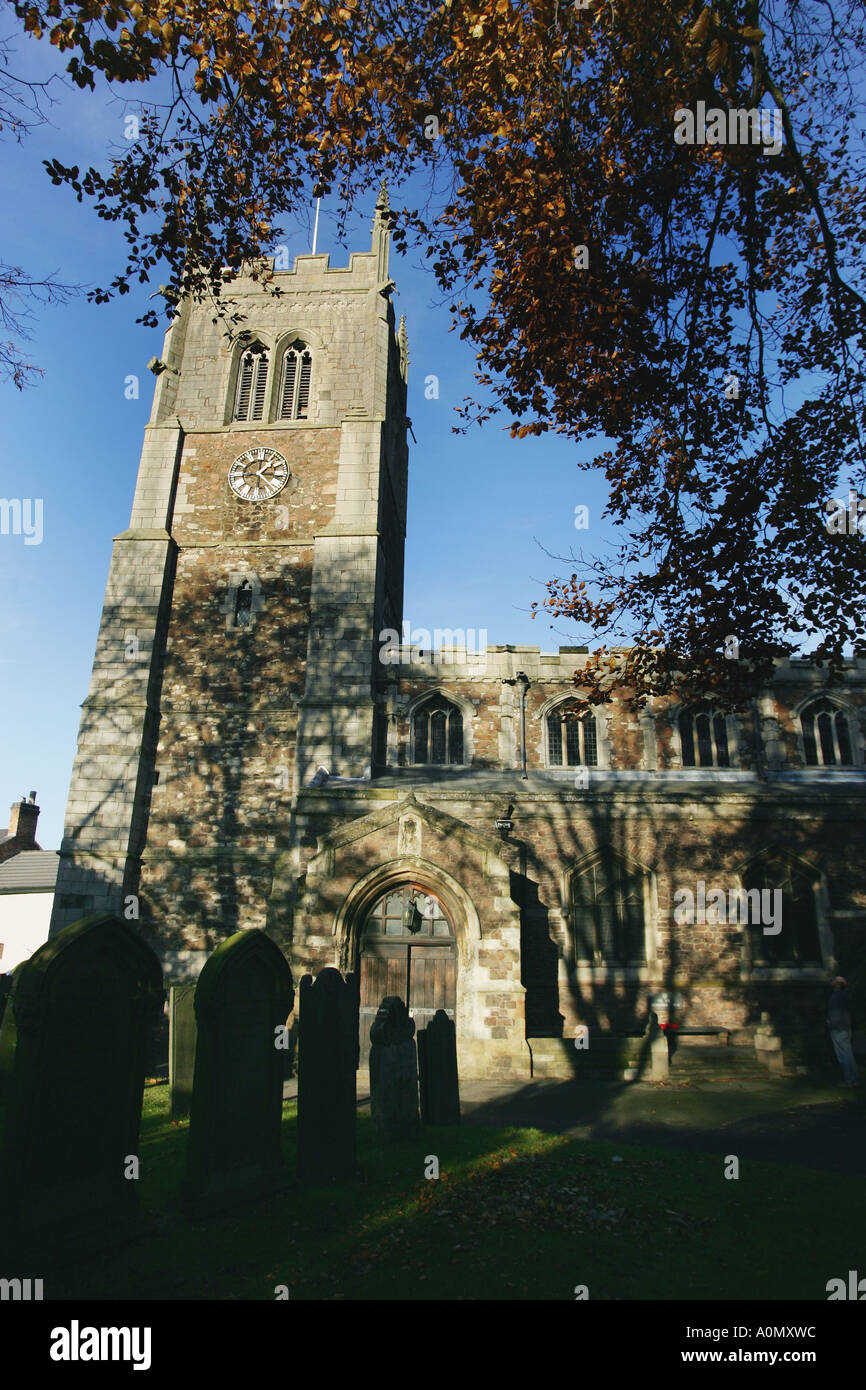 Parish church of St Peter and St Paul, Syston, Leicestershire Stock ...