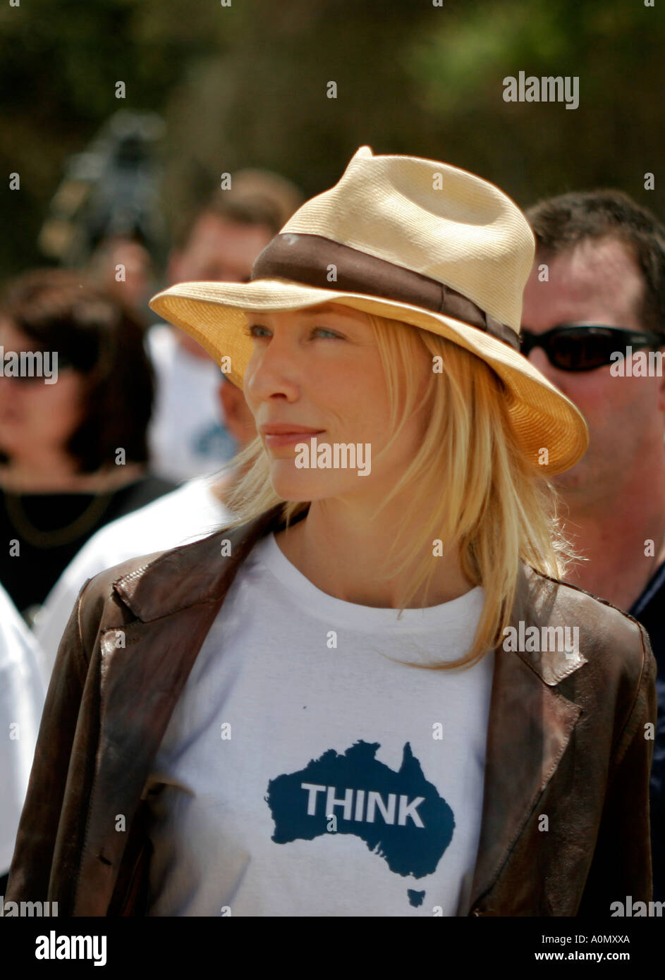 Cate Blanchette Aussie Cool Stock Photo - Alamy