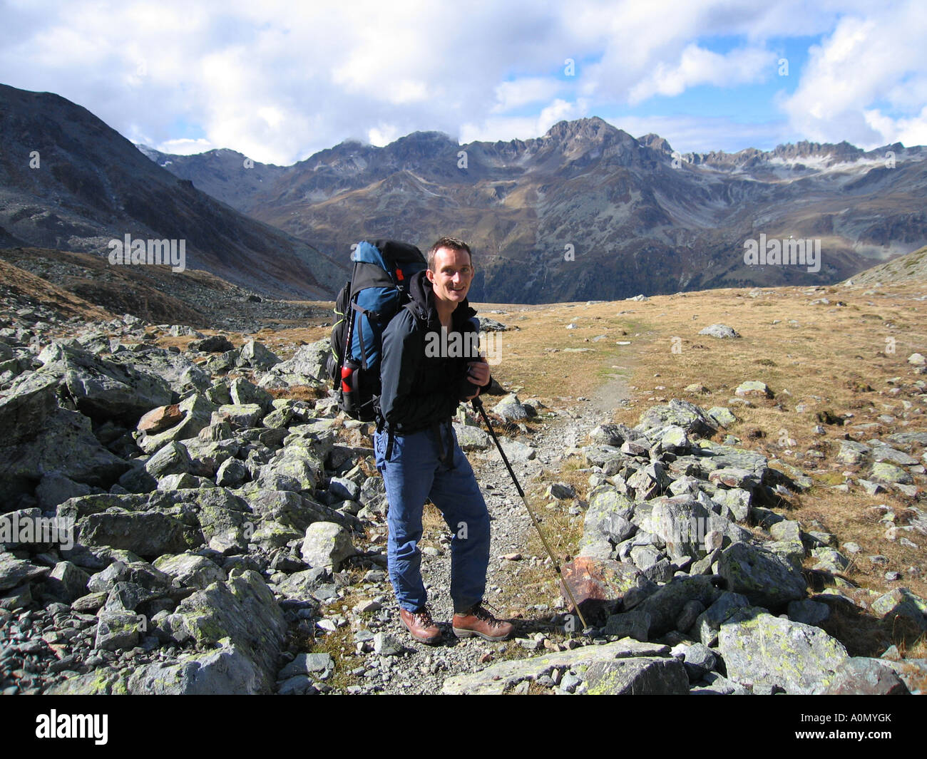 ALPINE trekking on the Haute Route an alpine route from Chamonix ...