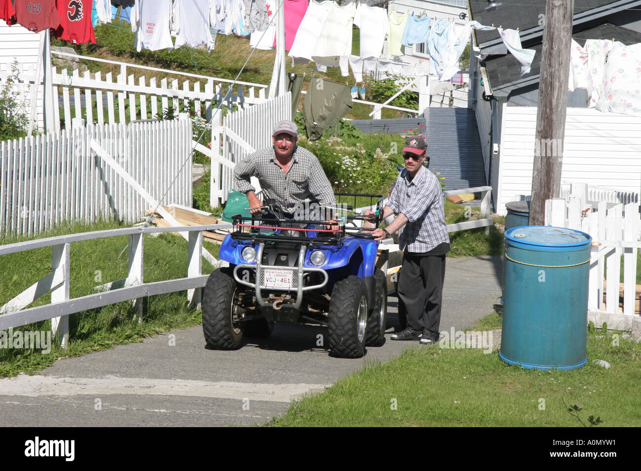 ATV Motor Vehicle at McCallum NL Stock Photo - Alamy