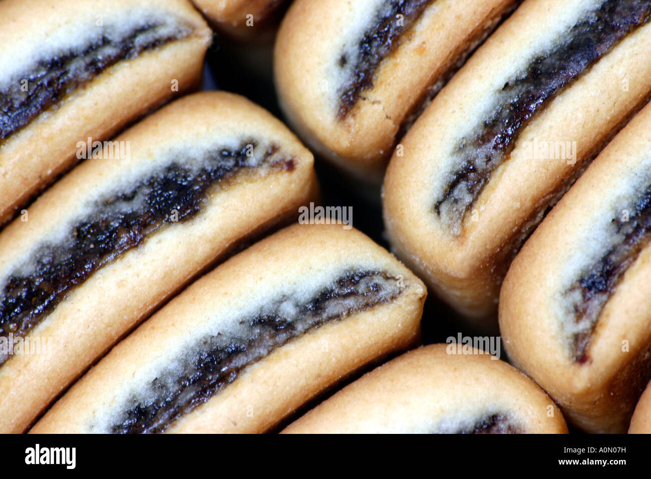 Fig roll biscuits hi-res stock photography and images - Alamy