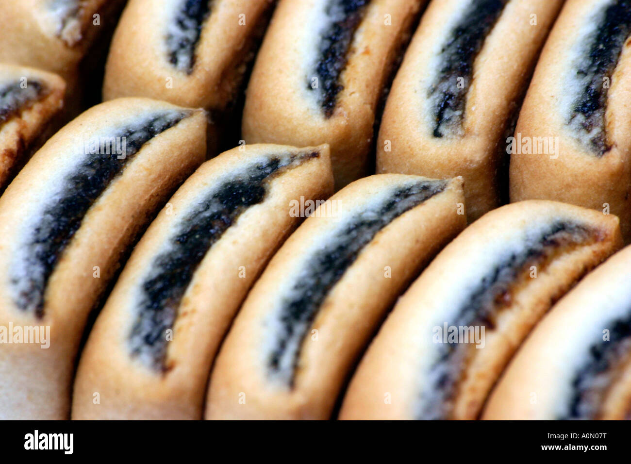 Fig roll biscuits hi-res stock photography and images - Alamy
