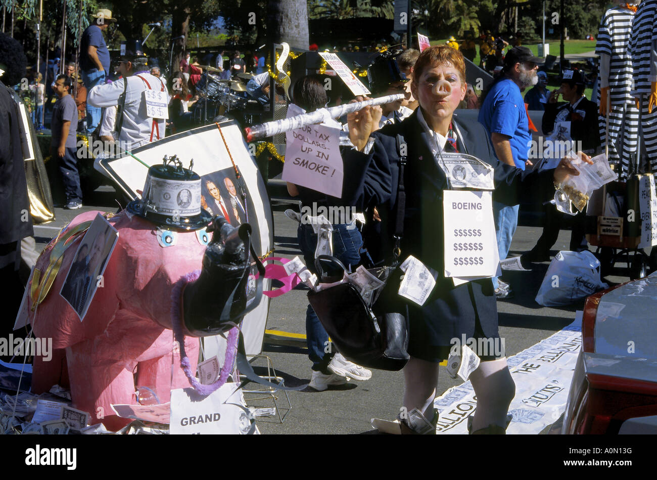 The Pasadena Doo Dah Parade takes place in the Old Pasadena historic ...