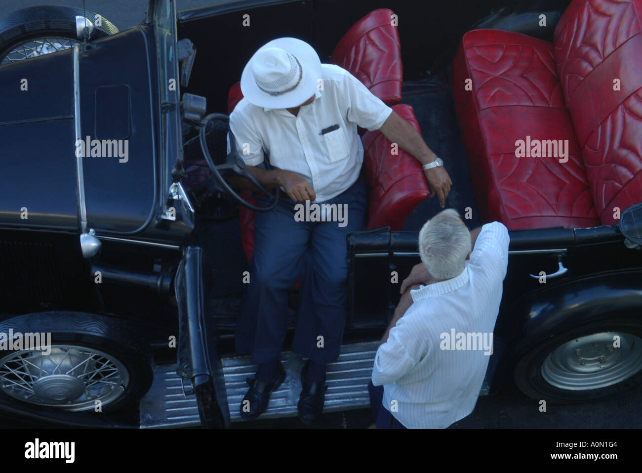 Passing the time Stock Photo - Alamy