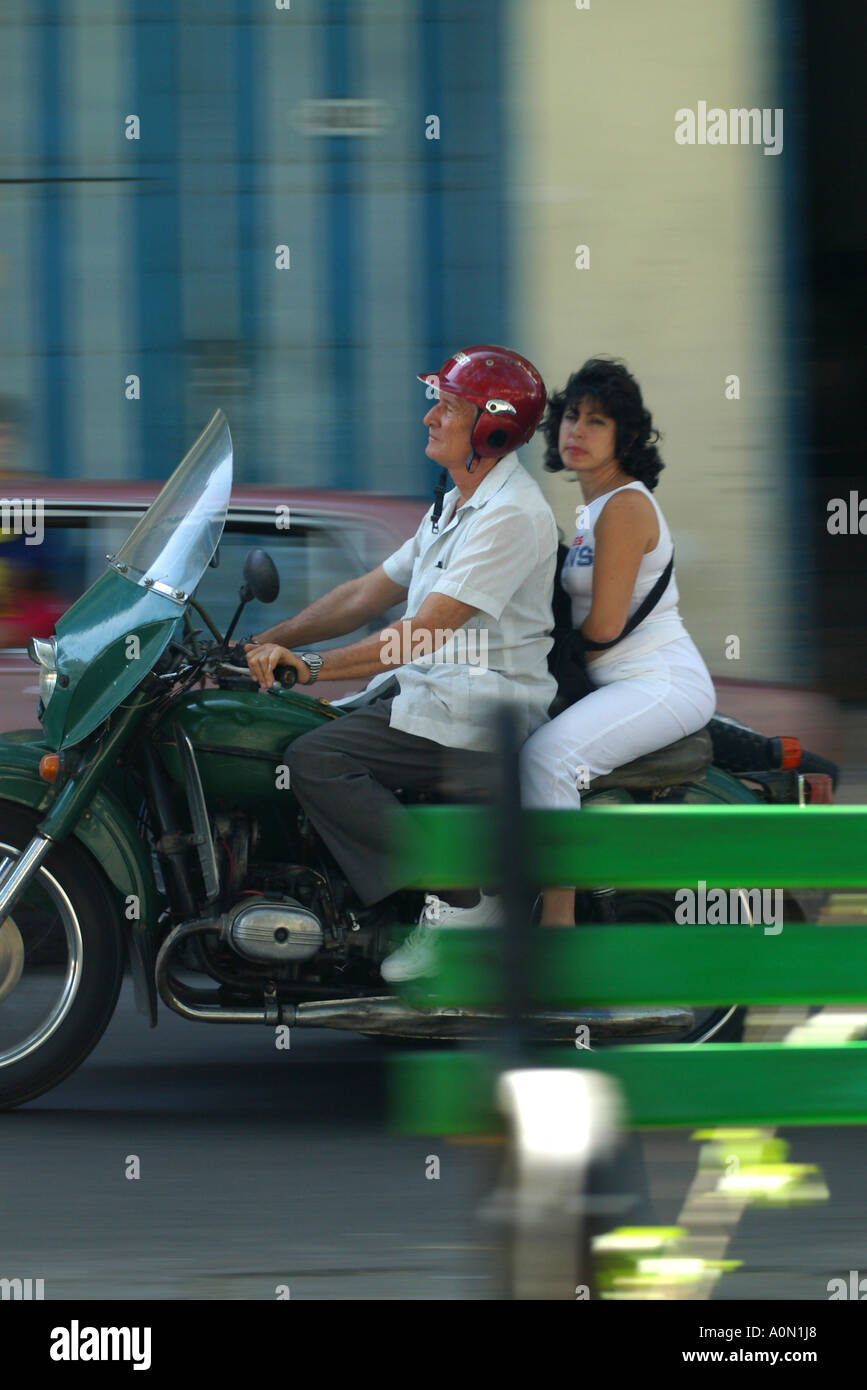 Moped riding pillion hi-res stock photography and images - Alamy