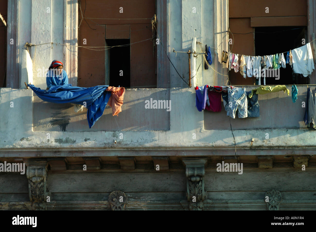Watching the world go by Stock Photo - Alamy