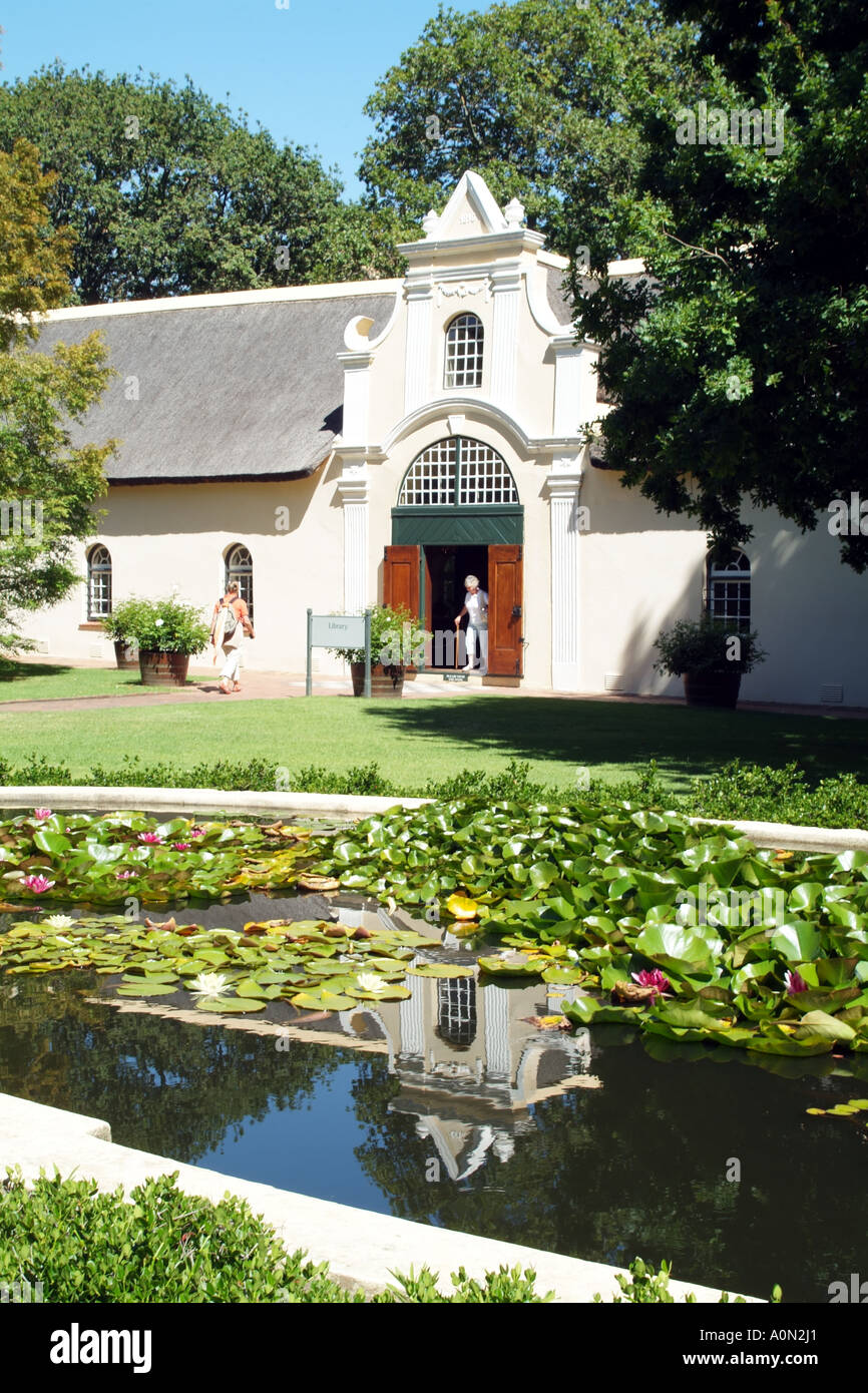 Vergelegen Library and heritage area. Wine producing estate Somerset ...