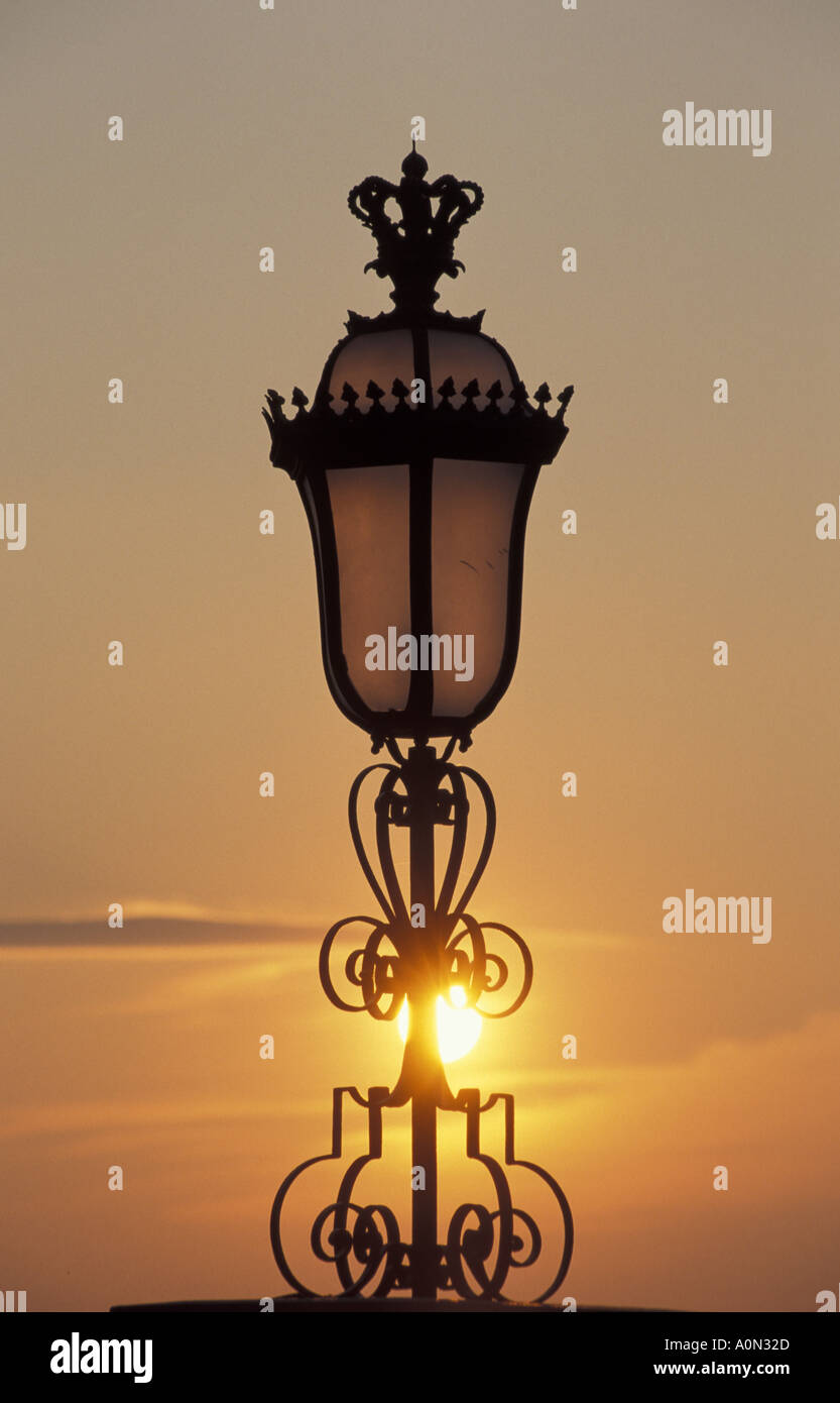castle Miramare, lantern Stock Photo - Alamy
