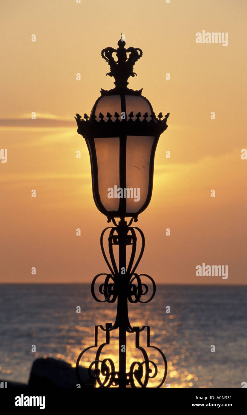 castle Miramare, lantern Stock Photo - Alamy