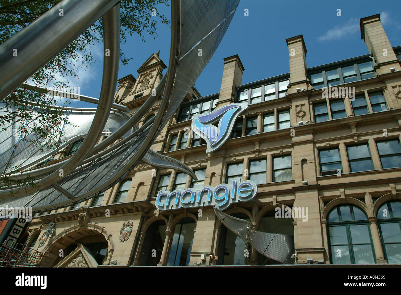 The Triangle shopping arcade in manchester england Stock Photo - Alamy