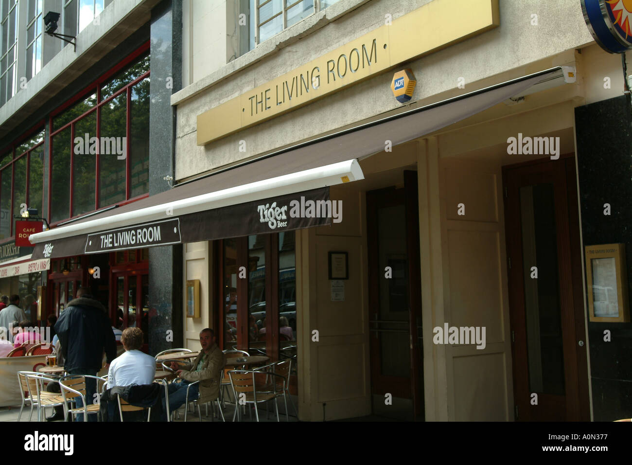 The Living Room Manchester England Stock Photo - Alamy